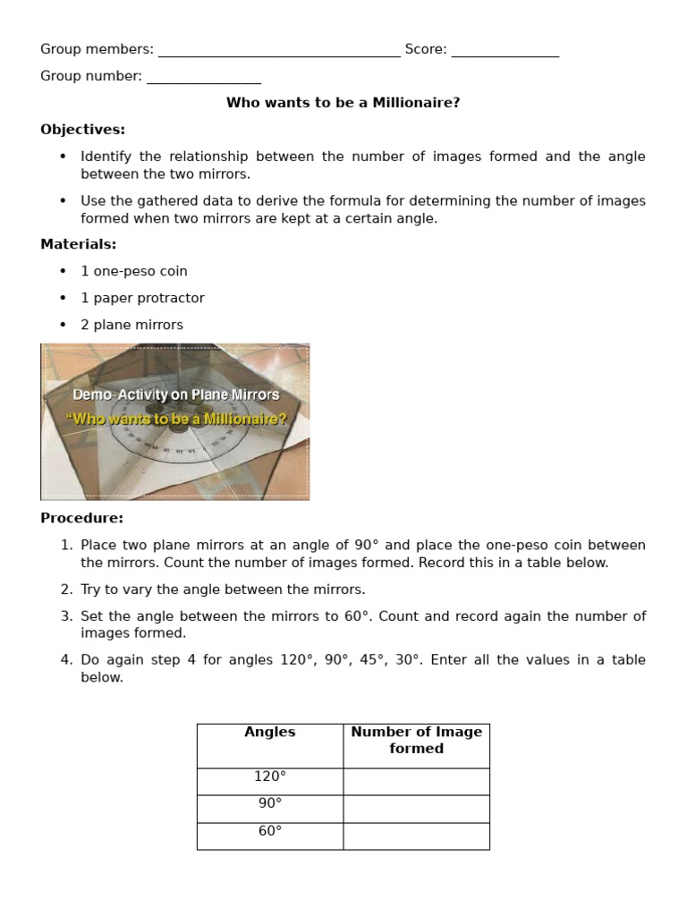 Who Wants To Be A Millionaire - Demo Activity | PDF | Teaching Methods ...