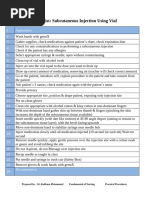 Procedure Checklist Chapter 23: Recapping Needles Using One-Handed ...