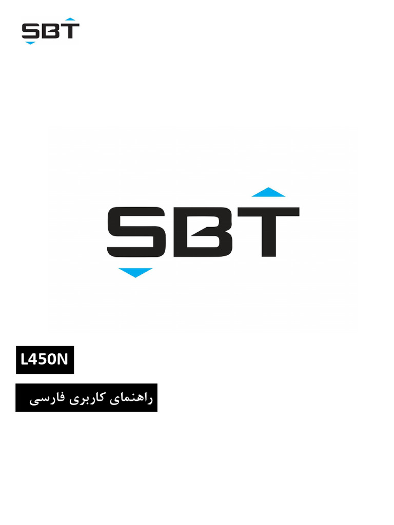 SBT-L450N Persian Manual-7SEG Ver1 - Final | PDF