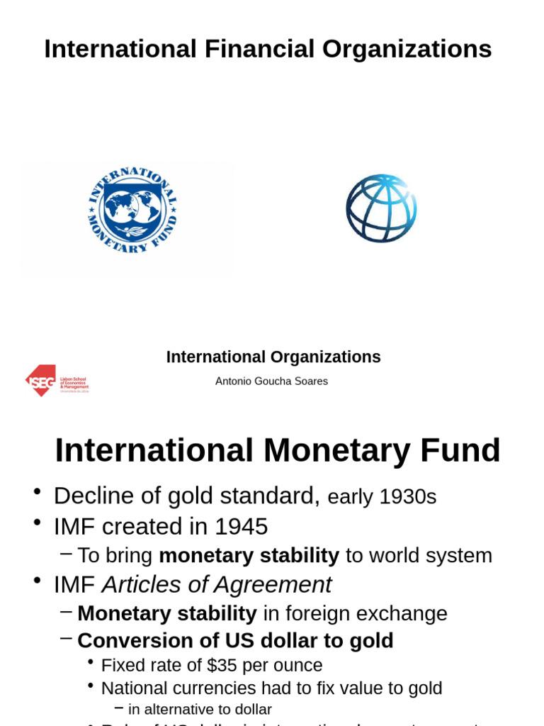 14 - Financial organizations | PDF | Special Drawing Rights | Balance Of Payments