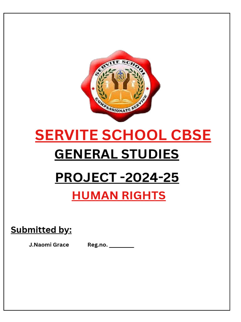 GS PROJECT | PDF | Human Rights | Rights