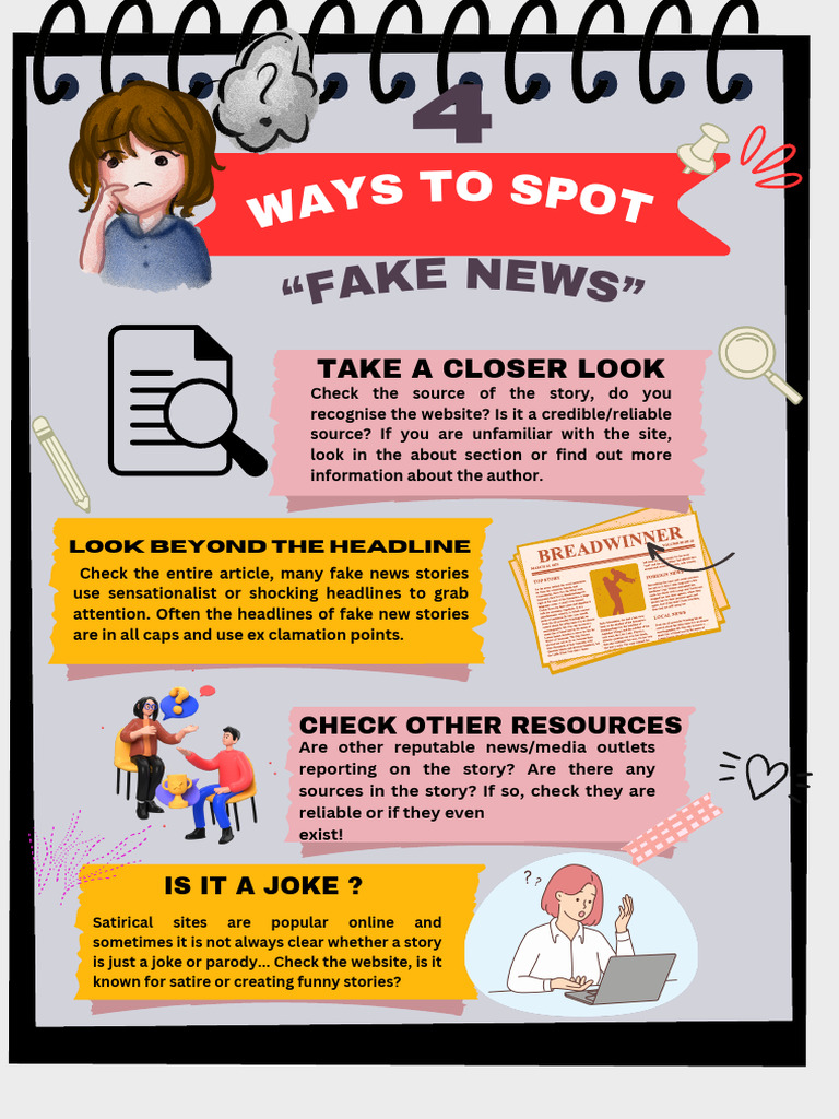 Infographic Poster "Fake News" | PDF