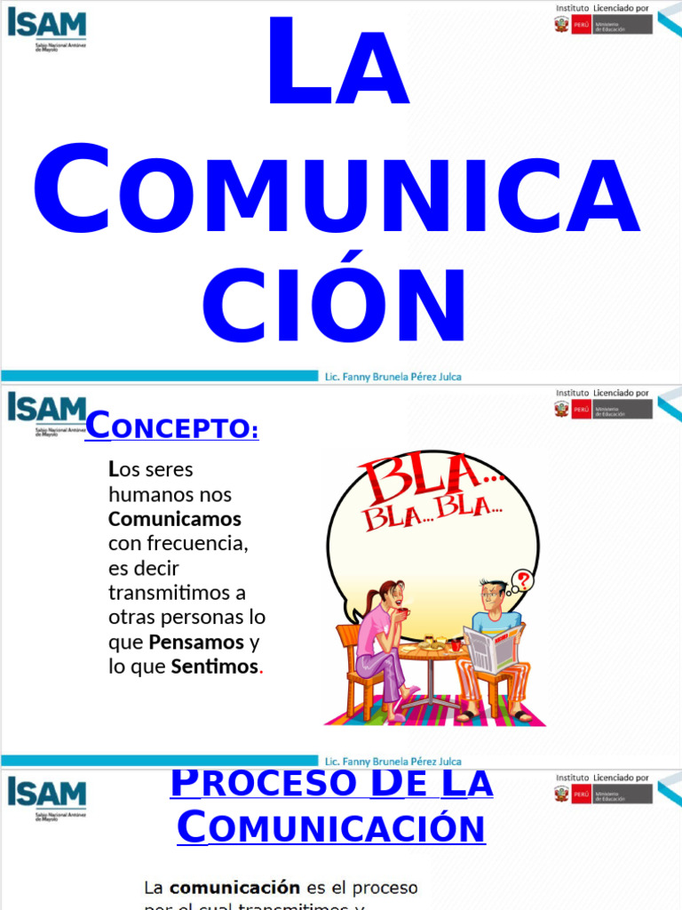 LA COMUNICACION_1 | PDF