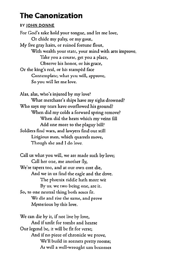 John Donne Poems | PDF