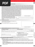 CURRENT ACCOUNT CONVERSION FORM v4 | PDF | Business | Finance & Money ...