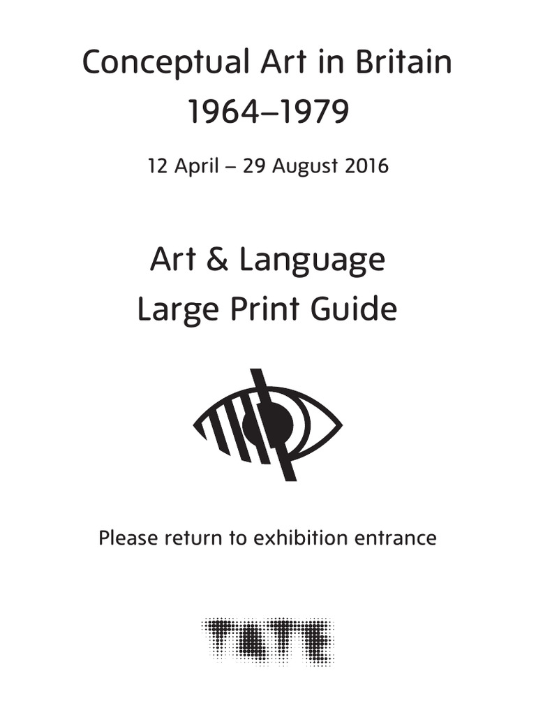 conceptual_art_art_language_large_print_guide | PDF | Liberal Arts ...