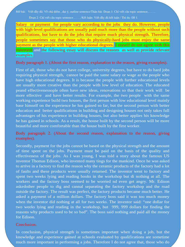 19 Topics For General Writing Task2 | PDF | Video Games | Knowledge