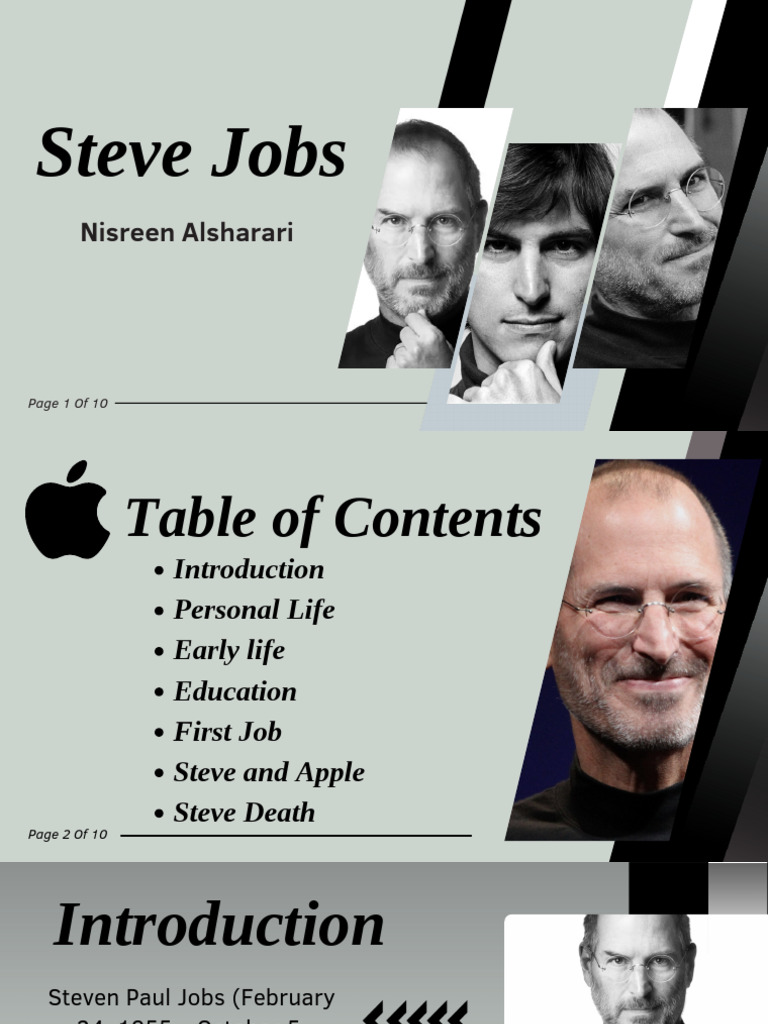 Steve Jobs | PDF | Steve Jobs | Cupertino, California