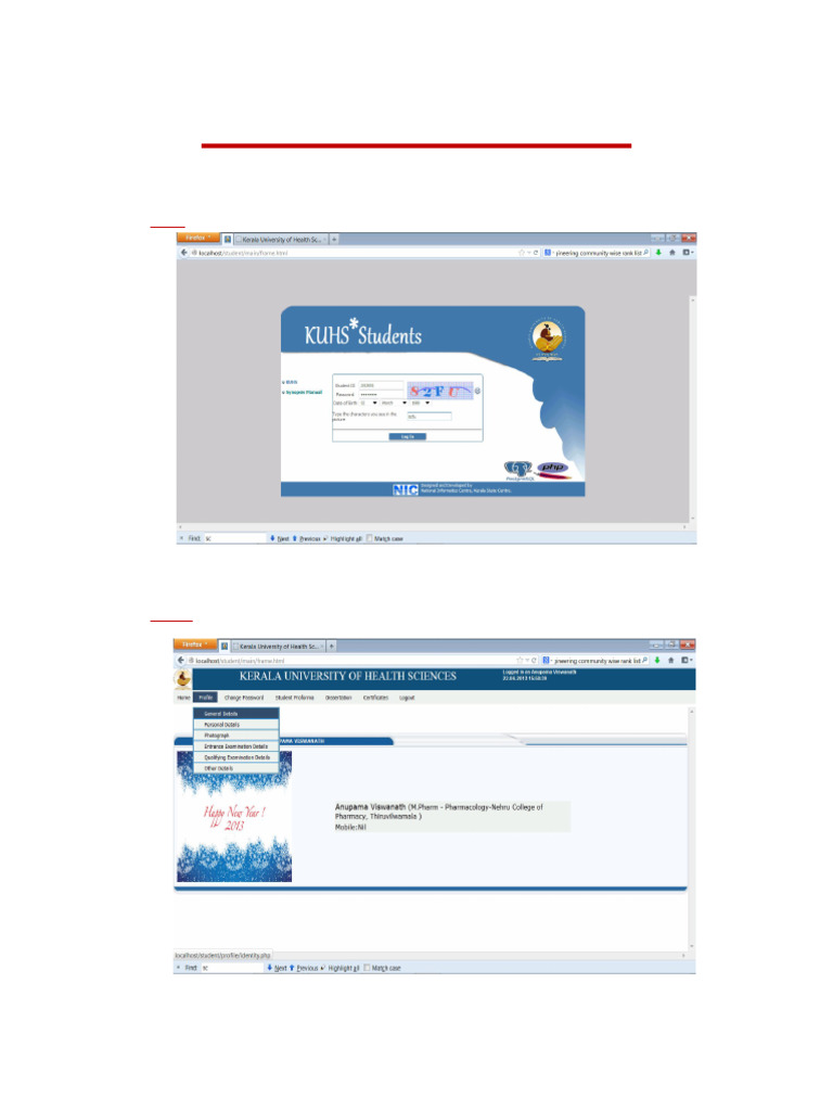 Student Profile Editing User Manual | PDF | Career & Growth | Computers