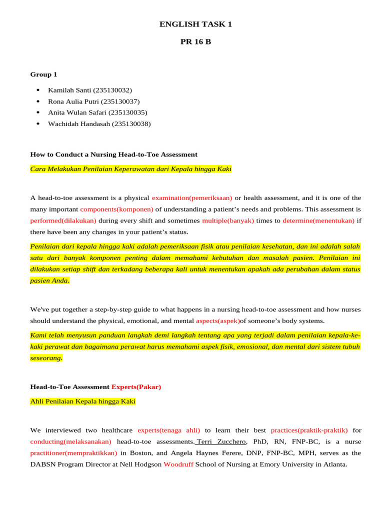 English Task 1 (PR 16 B) | PDF