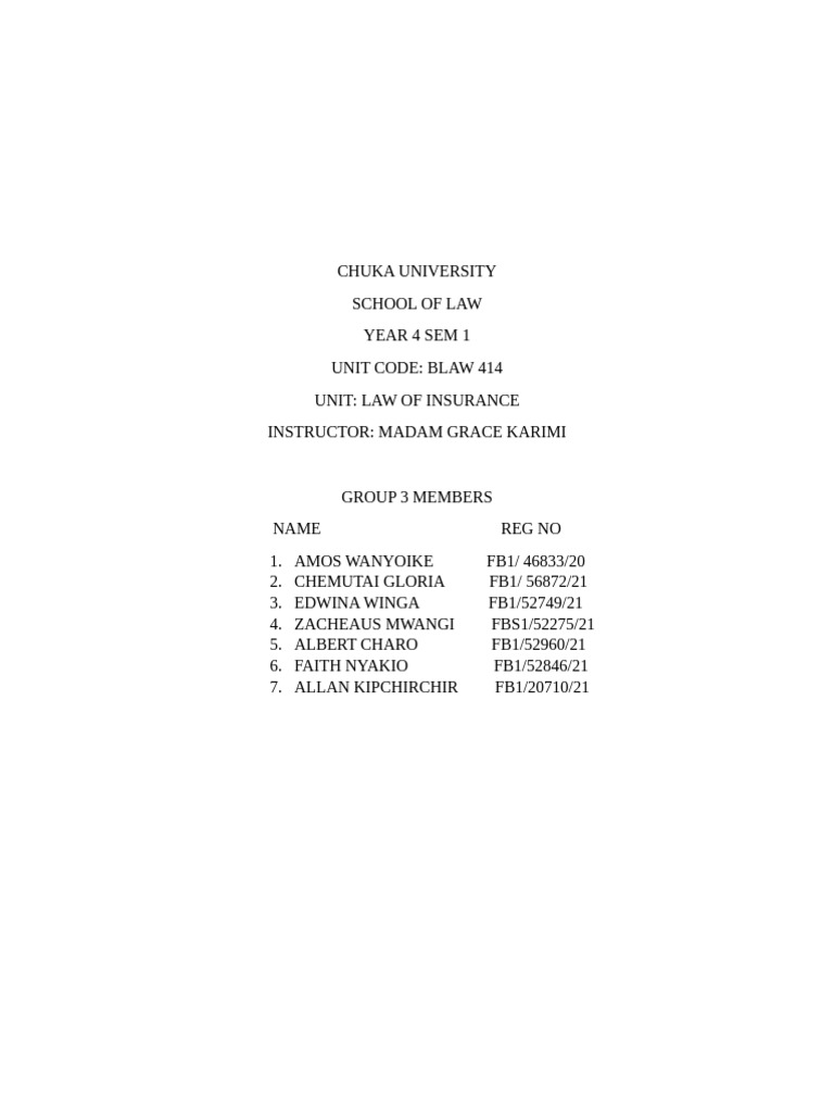 Court Rules on Insurance Policy Interpretation | PDF | Insurance ...