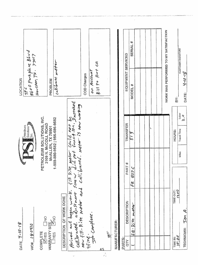 2018 TPC Fuel Meter Certification | PDF