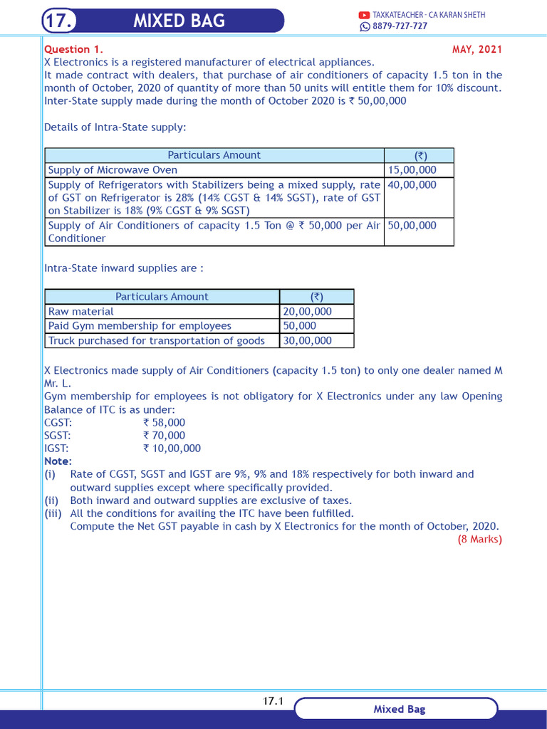 Mix Bag | PDF | Value Added Tax | Taxes