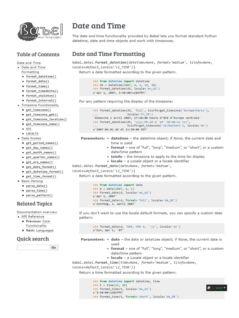 babel | PDF | Spacetime | Geography