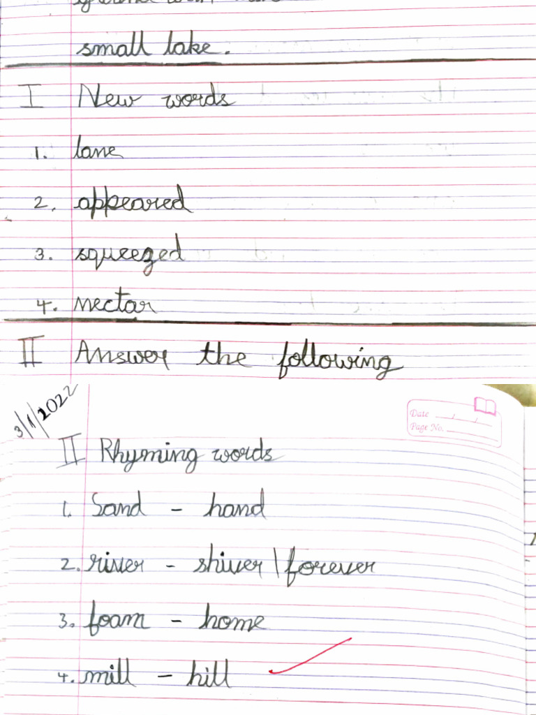 English Notebook | PDF | Teaching Methods & Materials | Home & Garden