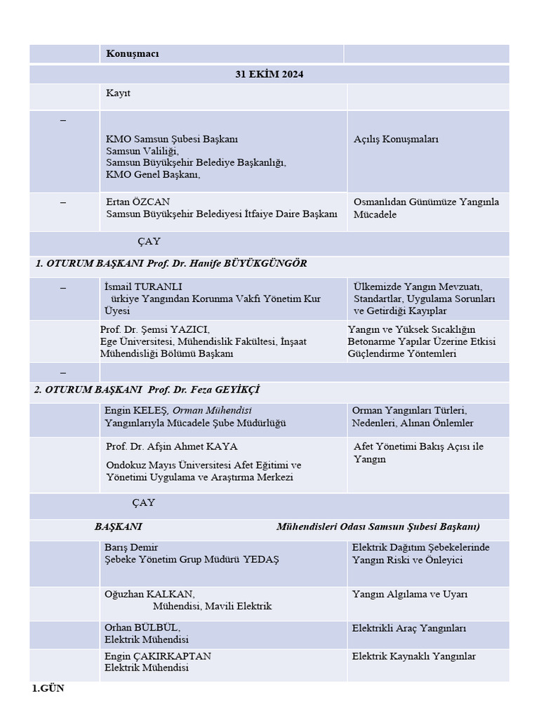Sunum Planı 23 EKİM | PDF