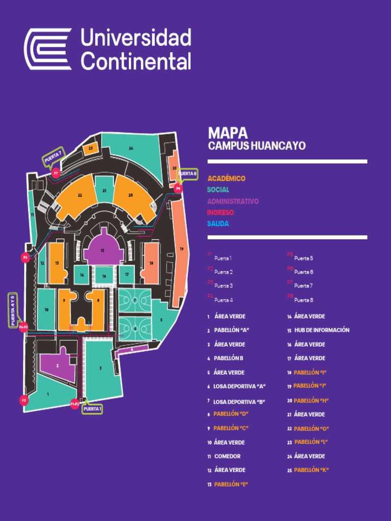 MAPA-CAMPUS-HUANCAYO | PDF