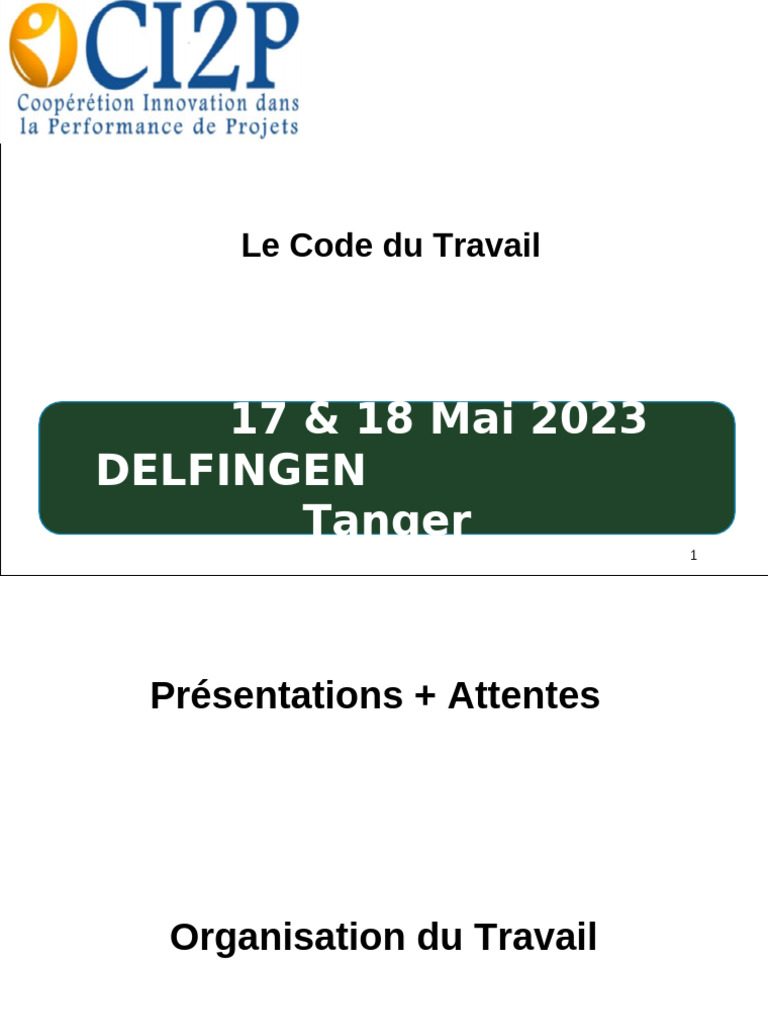 Legislation Marocaine Du Travail Daher | PDF | Heures supplémentaires ...