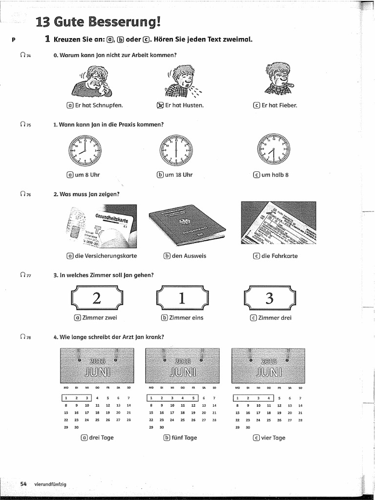 Linie 1 Testheft 55 70 | PDF