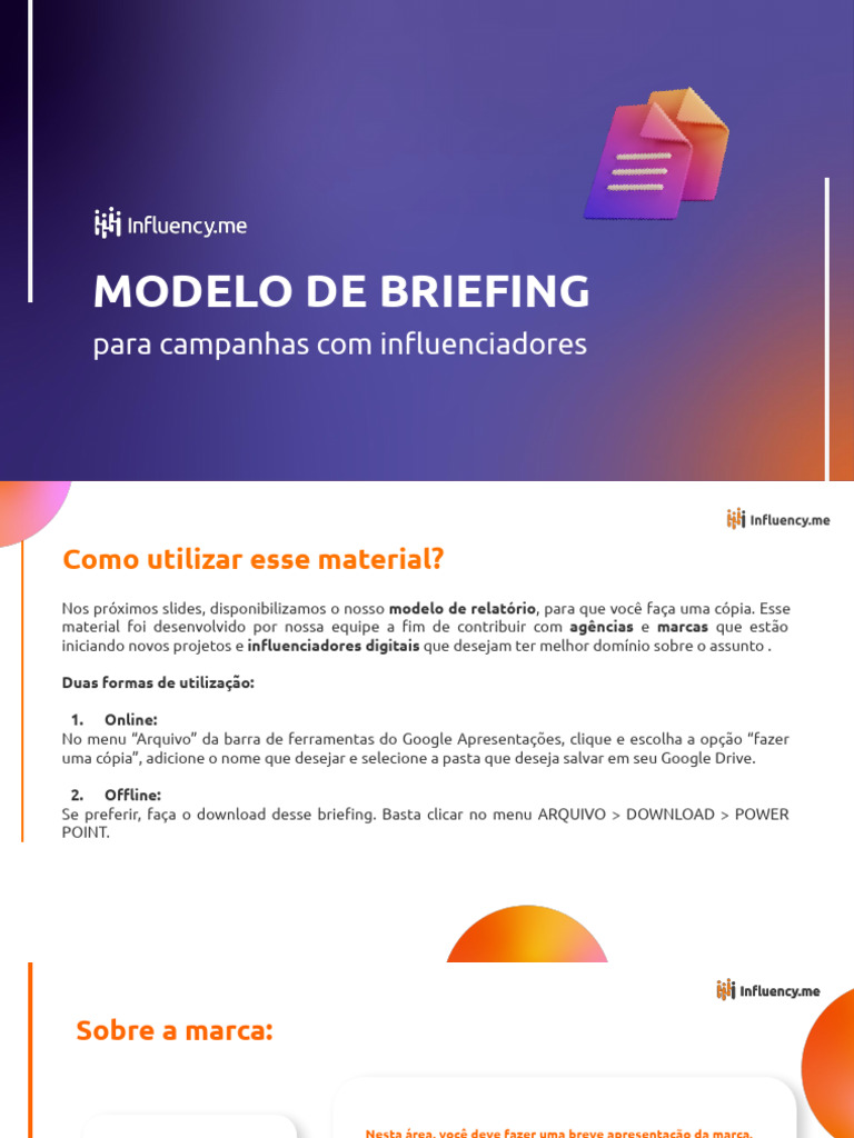 Modelo de Briefing | PDF | Marketing | Informática