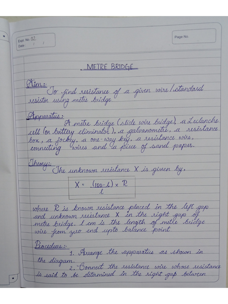 Phy - Experiment 2 | PDF