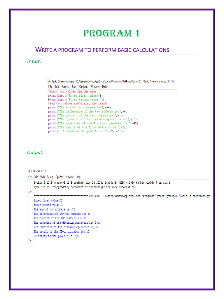 Pandas Program | PDF | Finance & Money Management | Computers