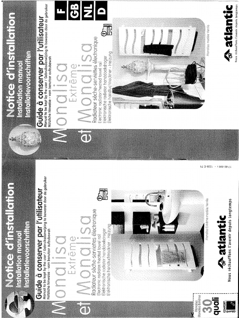 Notice Installation Utilisation Monalisa de Juin 1999 A Dec 2003 | PDF