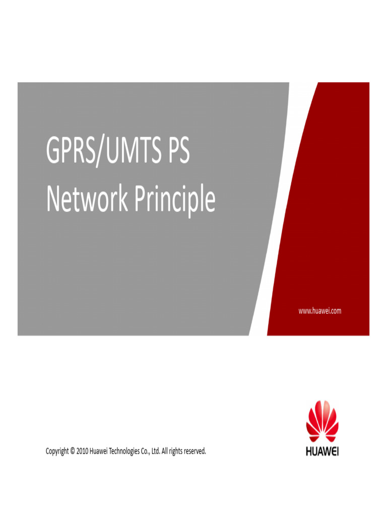 GPRS and UMTS PS Network Planning | PDF | Networking Standards ...