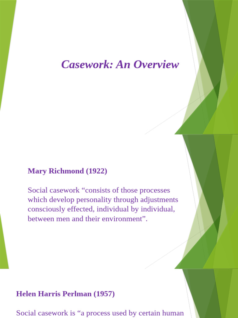 Casework - An Overview | PDF