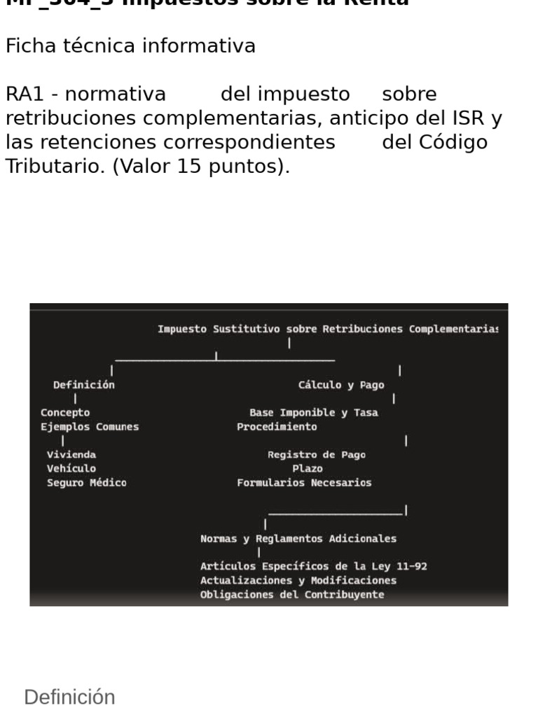 Impuestos sobre Retribuciones Complementarias | PDF