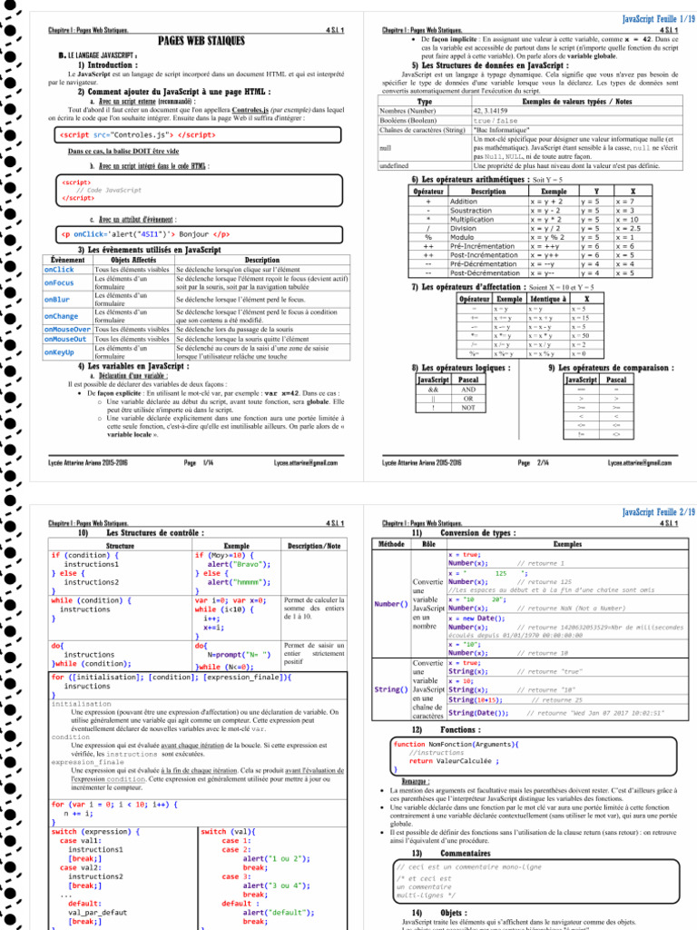 00 CH01 JavaScript | PDF