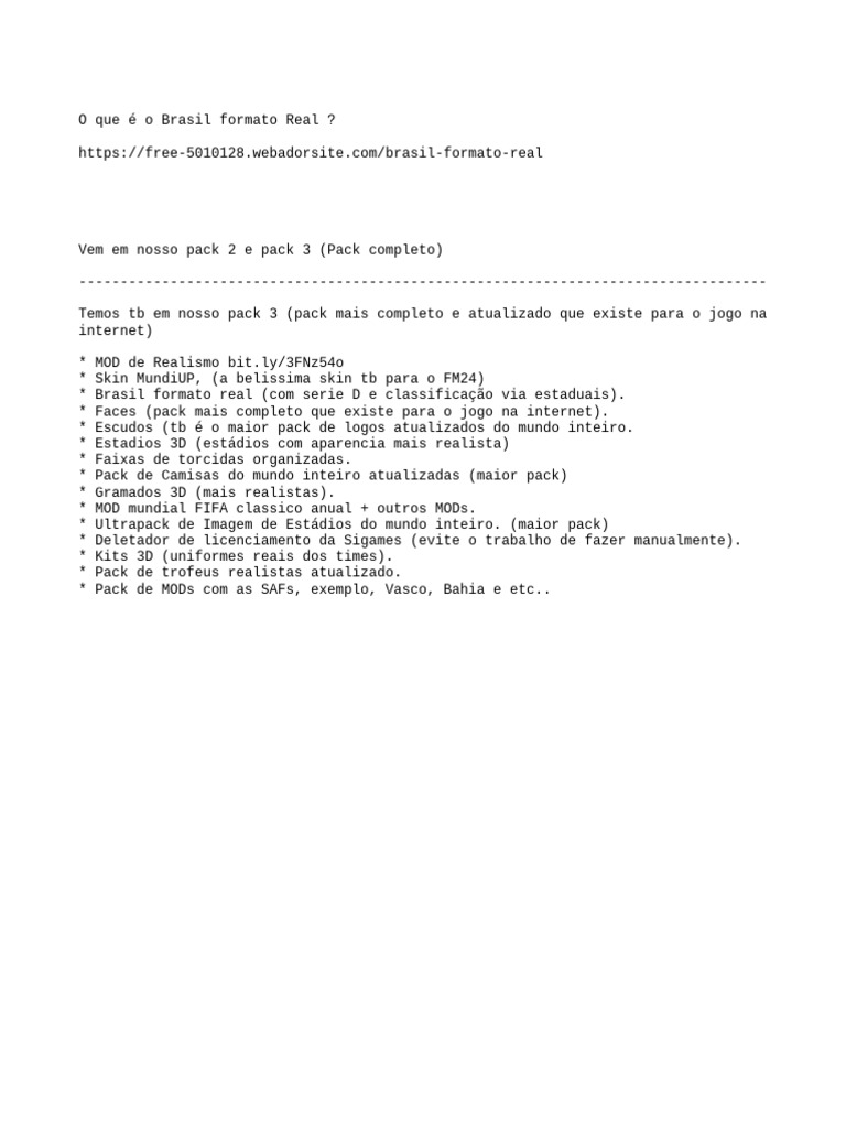 Brasil (Formato Real) Tutorial | PDF