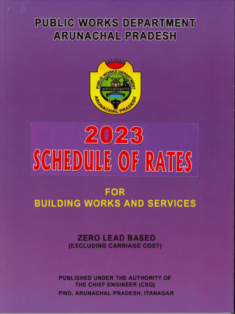 SOR 2023 - Building | PDF