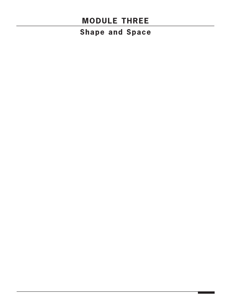 Zenex Ecd Maths Module 3 | PDF | Area | Rectangle