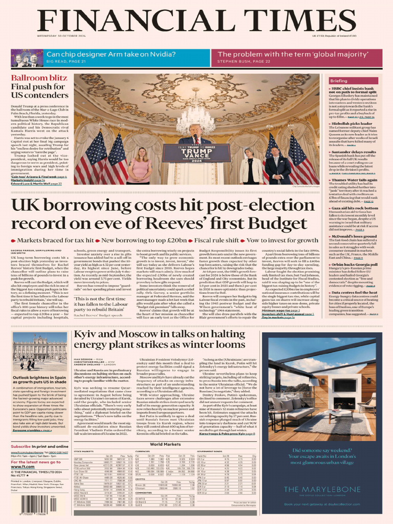 Financial Times UK - 30-10-2024 Freemagazines Top | PDF
