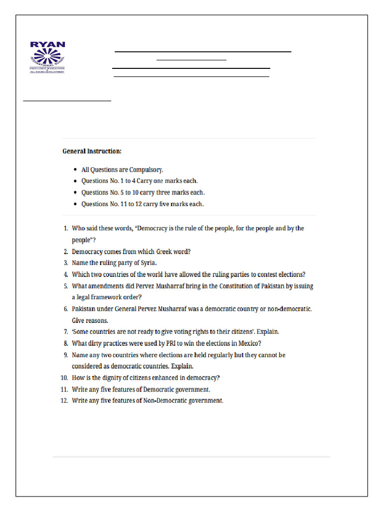 What Is Democracy Worksheet - Ic565668 | PDF | Art | Computers