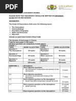 Geography Grade 11 Research Task 2023 | PDF | Drought | Geography