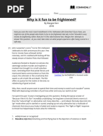 Why Do Some Brains Enjoy Fear | PDF | Brain | Fight Or Flight Response