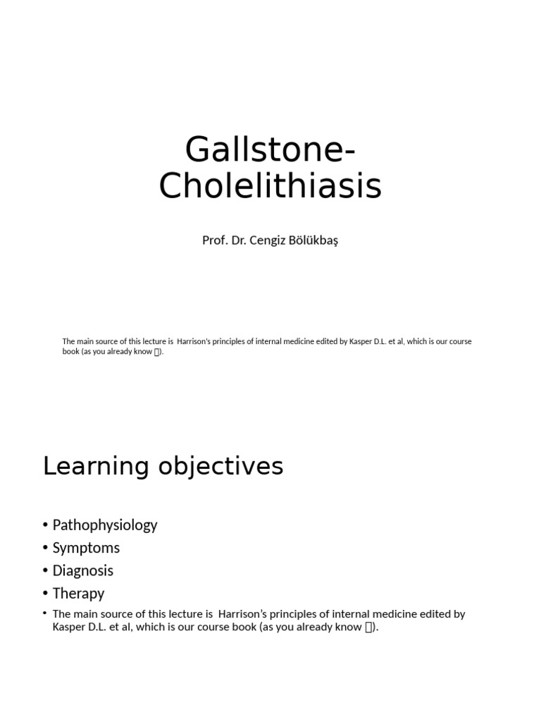 Chole Lithia Sis Chole Cystitis Main | PDF | Bile | Medical Specialties