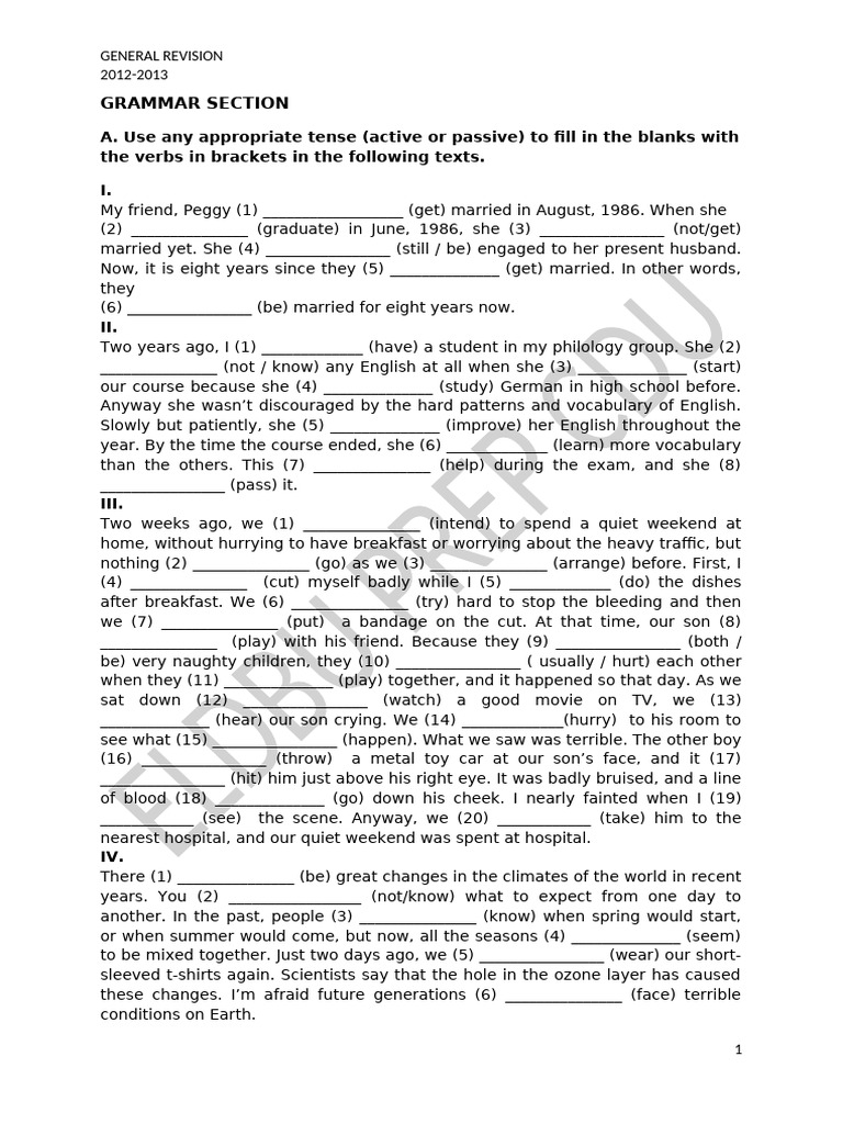 General-Revision_1 | PDF | Rudyard Kipling | Violence