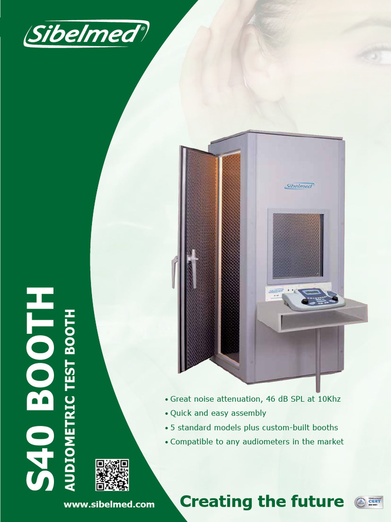 Audiometric Test Booth S40 en | PDF | Hearing
