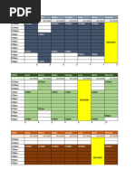 Shift Work Calendar 2024 | PDF