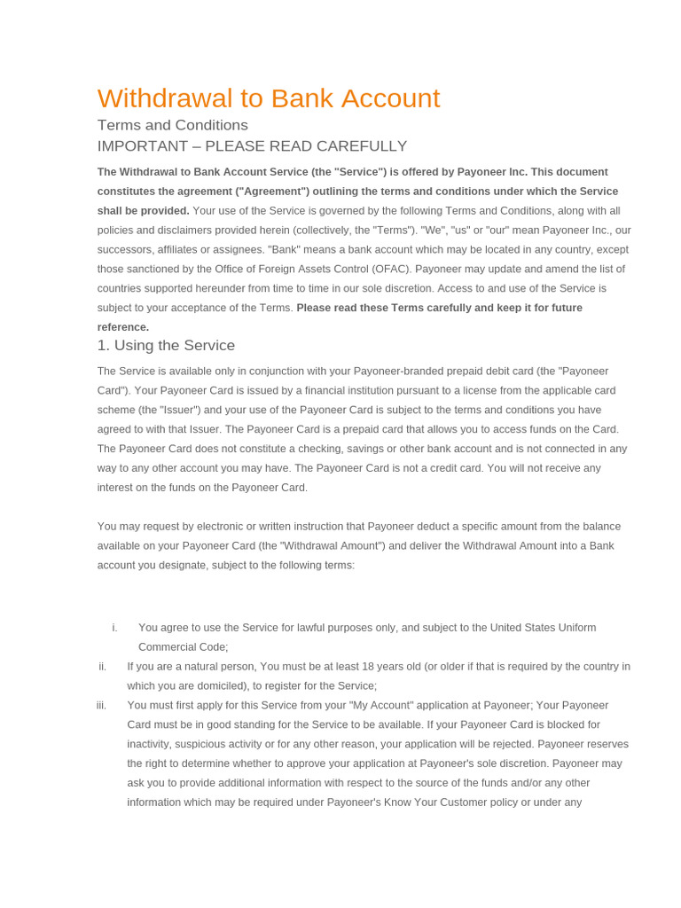 Withdrawals to Bank | PDF | Legal Liability | Indemnity