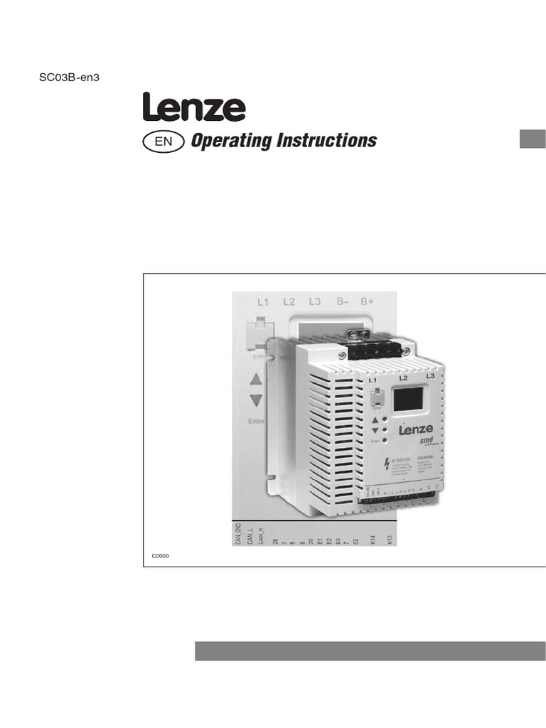 Lenze SMD Basic Manual | PDF | Electromagnetic Compatibility | Electrical Engineering