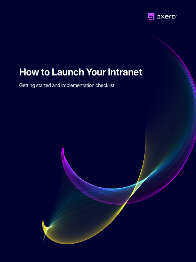 (AXERO) How To Build An Intranet | PDF | Wiki | Information