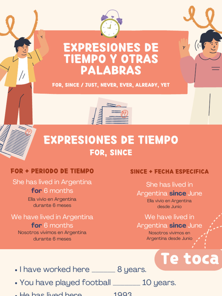 Expresiones de tiempo | PDF