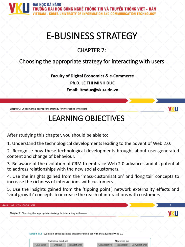 Chapter 7_EBS_User_Choosing the appropriate strategy | PDF | Web 2.0 | Social Networking Service