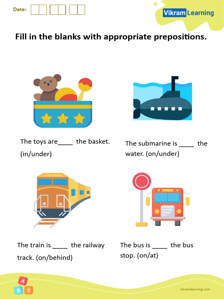 Vikram Learning Printable Worksheets 1730737995358 | PDF