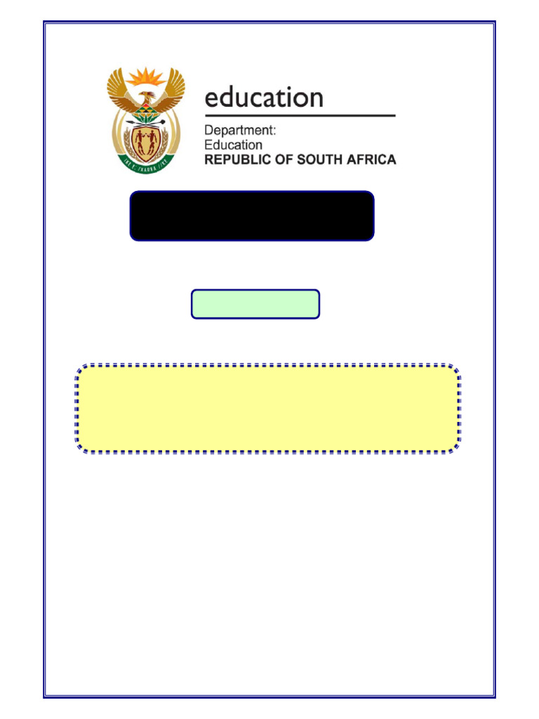 2008pp Sesotho HL P1 Nov 2008 | PDF