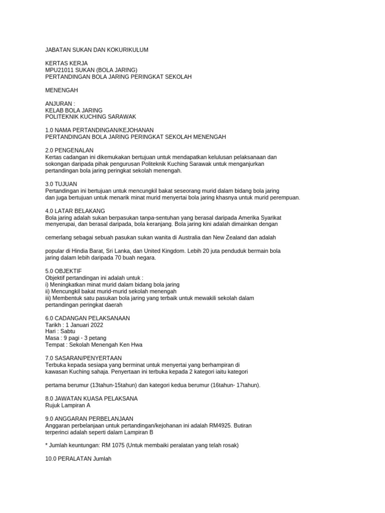 Paperwork Contoh | PDF